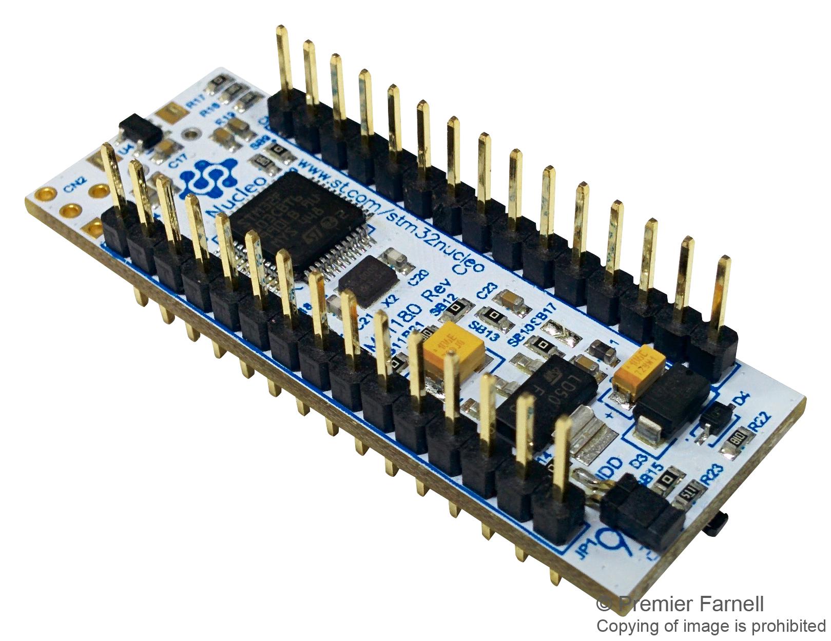 NUCLEO-F303K8 Stmicroelectronics, Placa de Desarrollo, MCU STM32F303K8 ... NUCLEO-F303K8 Stmicroelectronics, Placa de Desarrollo, MCU STM32F303K8 ...