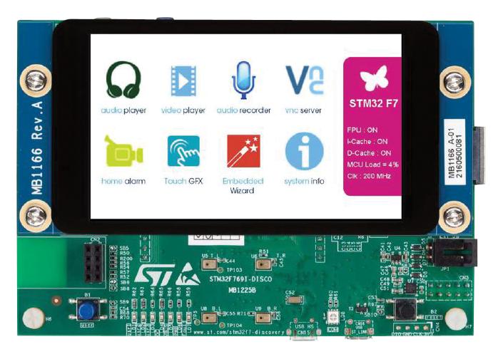 Stm32f769i Disco Stmicroelectronics Kit Discovery Mcu Stm32f769ni St