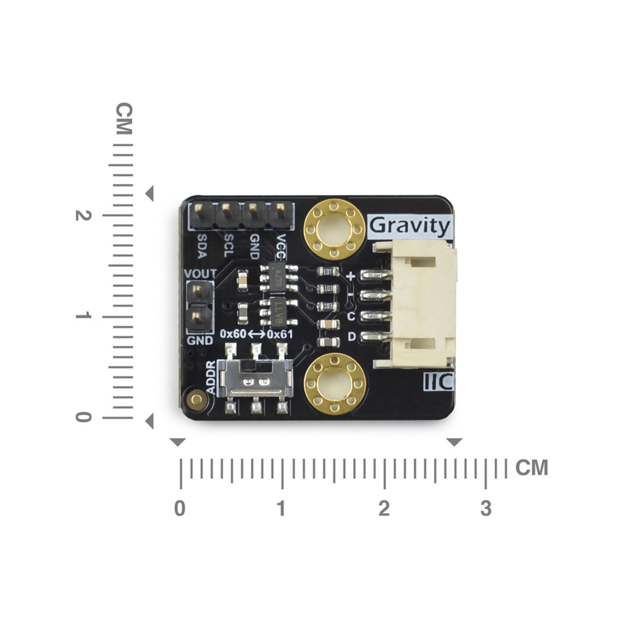 Dfr0552 Dfrobot Módulo Dac I2c De 12 Bits Para Placa Arduino Y Raspberry Pi Farnell Es