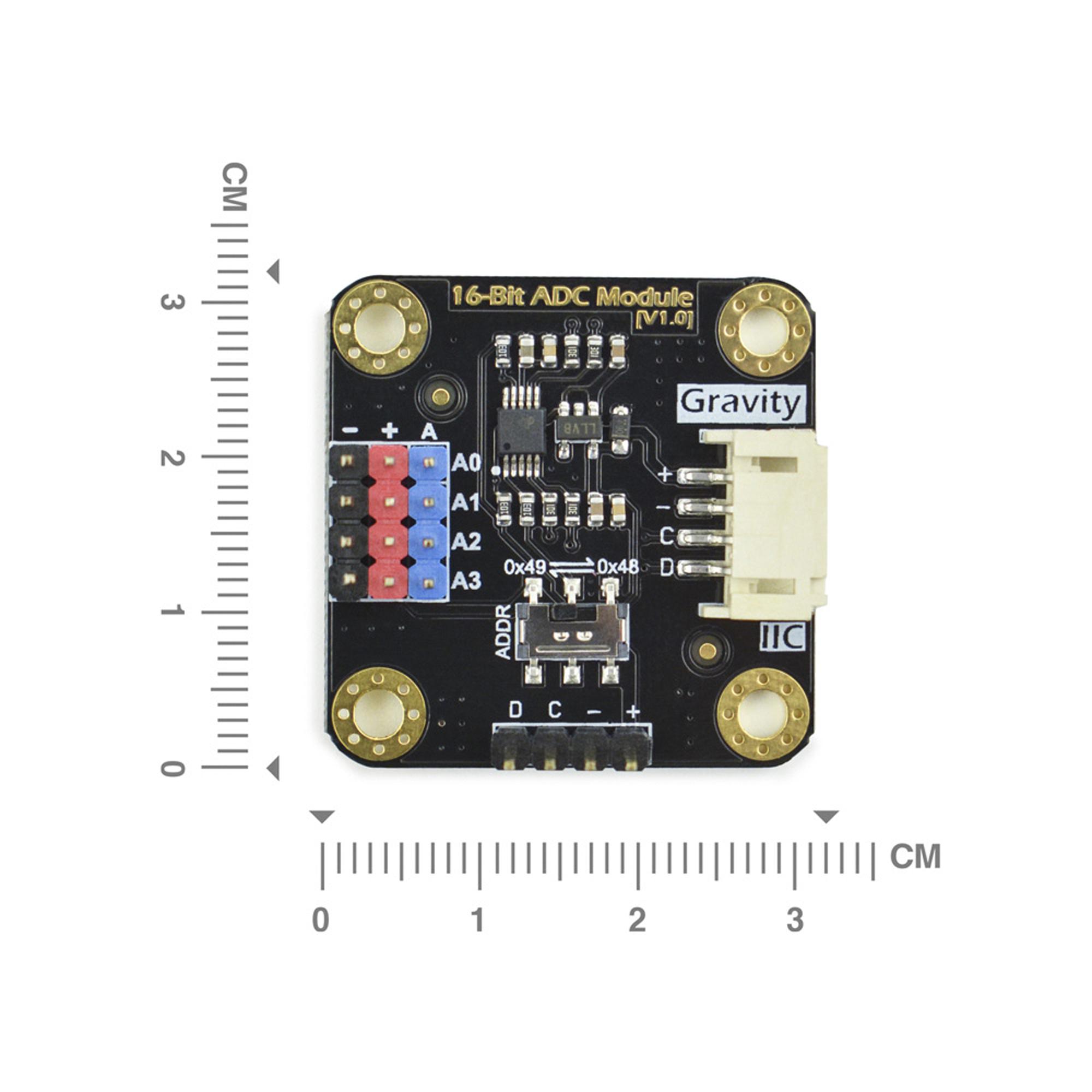 Dfr0553 Dfrobot Módulo Adc I2c Ads1115 De 16 Bits Para Placa Arduino Y Raspberry Pi Farnell Es