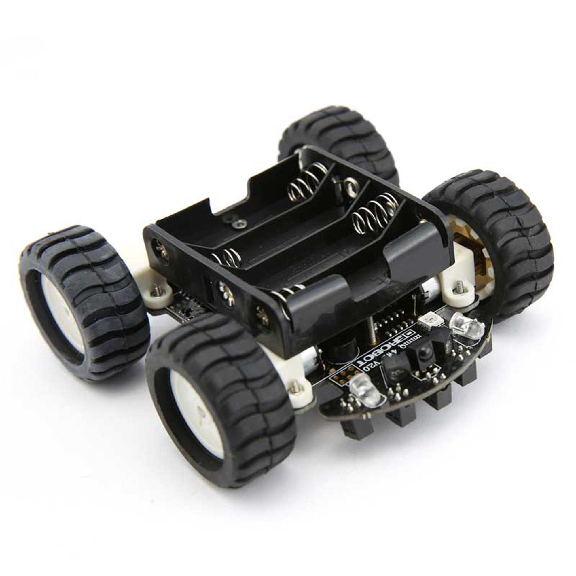 Rob0050 Dfrobot Kit De Robot Móvil Arduino 4wd Miniq Farnell Es