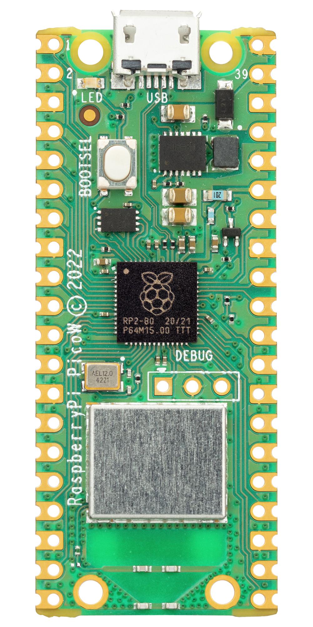 Raspberry Pi Pico W Raspberry Pi Sbc Raspberry Pi Pico W Rp2040 Farnell Es